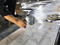 China Ceramic Lined Equipment Ceramic Wear Plates In Steel Industry for sale