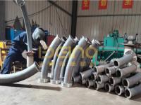 China ISO Ceramic Sleeve Lined Pipe Tee Corundum Ceramic Used In Metallurgy Ceramic Lined Tee Pipe for sale