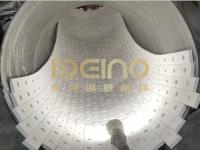 China Custom Ceramic Coated Pipe Composite Pipe Tee Wear Resistant Ceramic Tube for sale