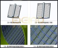 China Smooth Surface Welded Ceramic Chute Lining Wear Resistant for sale