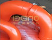 China ISO Wear Resistant Ceramic Tube Ceramic Lined Pipe For Mining for sale