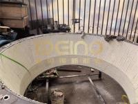 China Weldable Ceramic Lined Pipe Fittings Tiles With Zirconia Material for sale