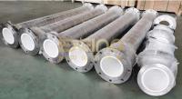 China Wear Resistance Ceramic Lined Pipe Fittings Custom Ceramic Lined Elbows for sale