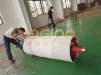 China Rubber Ceramic Lagging Sheet Wear Resistant ISO Certificate for sale