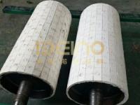 China Vulcanized Roller Ceramic Pulley Lagging Sheet Size 20mm for sale