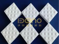 China Abrasion Resistance Drum Rubber Pulley Lagging With Alumina Ceramic Blocks for sale