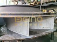 China Three In One Ceramic Rubber Liners Customized Hot Vulcanization for sale