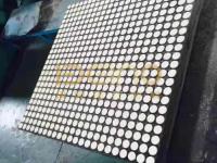 China Hot Vulcanization Alumina Ceramic Tile Wear Liners No Sticking for sale