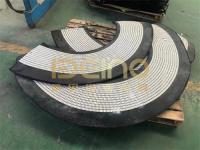 China Alumina Ceramic Rubber Plate Corrosion Resistance And High Temperature Resistance for sale