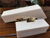 China Diamond Shaped Alumina Ceramics  Wear Resistant Ceramics for sale