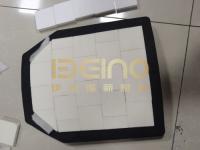 China Anti Ballistic Alumina Ceramics Armor With Bulletproof Layer for sale