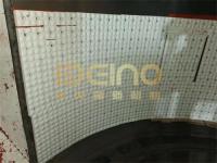 China Industrial Alumina Ceramics Customaztion Size Ceramic Wear Tiles for sale