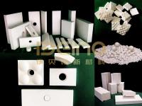 China Dovetail Slotted Ceramic Liner  Ceramic Tile Sheets Customize Ceramic Wear Liners for sale