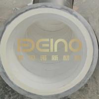 China Corrosion Resistance Wear Resistant Ceramic Pipe in cement for sale