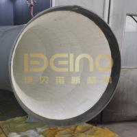 China Highly Wear Resistant Ceramic Lined Carbon Steel Pipe for Harsh Environments for sale