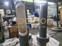 China Corrosion Resistance Wear Resistant Ceramic Pipe in cement for sale
