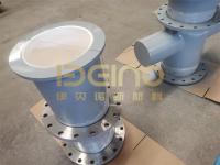 China Effective Wear and Corrosion Resistance Wear-Resistant Ceramic Lining Pipe Fittings for sale
