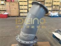 China Corundum Wear-resistant ceramic lining elbow for Coal Powder Conveying Systems for sale