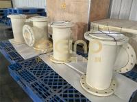 China Advanced Ceramic Materials For Long-Term Stability And Reliability Ceramic Tile Lined Pipe Tee for sale