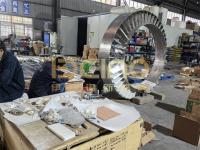 China Wear resistant ceramics used in fan impeller Dovetail slot type wear-resistant ceramic plate for fan impeller for sale