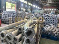 China The lining of alumina ceramic for coal powder conveying pipeline  High-Temperature Dust and Granular Material Conveying with Alumina Ceramic Pipe for sale