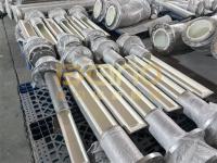 China Metal ceramic elbow pipe Industrial Performance Ceramic Lining Pipe for Superior Wear and Corrosion Resistance for sale