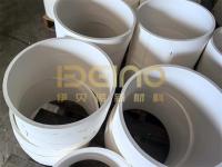 China Large-Diameter Alumina Ceramic Sleeve Alumina ceramic sleeve lined pipe bend Wear Resistant Large Diameter Alumina Ceramic Sleeve Tube ... for sale
