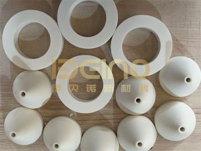 China Conical Alumina Ceramics pipes Alumina Pipe Liner Industrial Grade Alumina Ceramics Tubes for sale