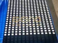 China Ceramic Pulley Lagging Rubber Sheet Custom Size Ceramic Lagging Sheet for sale
