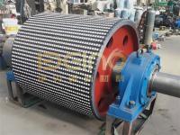 China Ceramic Pulley Lagging Rubber Sheet Custom Size Ceramic Lagging Sheet for sale