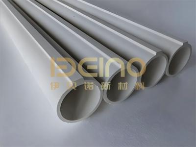 China Mullite Ceramic Pipe for Power Plants & Chemical Industry: Ensure Safe & Efficient Conveying High Abrasion & Temperature Resistance for sale