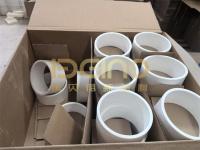 China Ceramic sheets, Alumina Ceramic Sleeves, and welding ceramics are used in cement, steel, thermal power, mining, chemicals, and lithium batteries. for sale