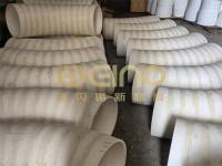 China Large diameter alumina ceramic sleeve pipeline Provide the ultimate solution for severe wear and corrosion conditions for sale