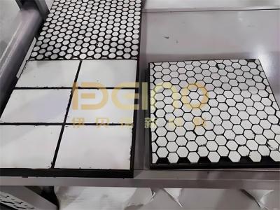 China Ceramic Embedded Rubber Wear LIners for sale