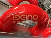 China Wear-resistant Ceramic Pump Truck Pipes Concrete Pump Truck Accessories for sale
