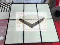 China Ceramic Rubber Composite Wear Liners for Coal Handling Systems in Power Plants for sale