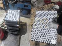 China Ceramic Rubber Composite Wear Liners for Coal Handling Systems in Power Plants for sale