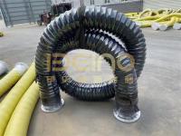 China Ceramic Rubber Composite Hose/Wear-resistant Ceramic Hose/Ceramic Flexible Pipeline For Abrasive Material Conveying for sale