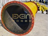 China Ceramic Lined Rubber Hose – Wear Resistant Ceramic Flexible Pipeline for Abrasive Material Conveying for sale