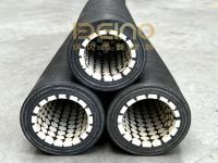 China Abrasion Resistant Ceramic Hose for Power Plant Ash Handling for sale