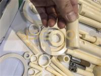 China High Alumina Ceramic Lined Pipe Sleeve for Abrasion Protection for sale