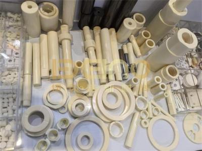 China High Alumina Ceramic Lined Pipe Sleeve for Abrasion Protection for sale