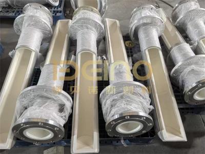 China Wear Resistant Ceramic Sleeve for Steel Pipe with Alumina Ceramic Ring Lining for sale
