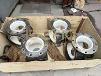 China Alumina Ceramic Lined Rotary Discharge Valve for Abrasive Powder Conveying for sale