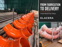China Large Diameter Ceramic Lined Pipe Transition for Abrasive Powder Conveying for sale