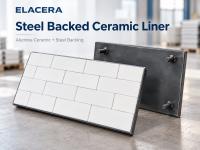 China Steel Backed Alumina Ceramic Liner for Chutes and Hoppers for sale