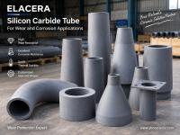 China Silicon Carbide Tube for Abrasive and Corrosive Applications for sale