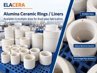 China Ceramic Ring Lined Steel Pipe for Fly Ash Conveying for sale