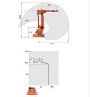 China ABB IRB 2400L-7/1.8 Industrial Robotic Arm Second Hand 1800mm Reach for sale