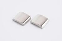 China Industrial Ndfeb Arc Magnets Ni Cu Ni Coated Neodymium Magnets Arc Customized Size for sale
